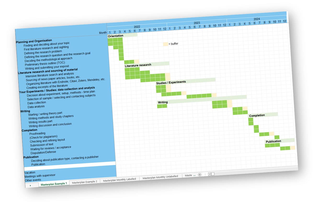 Download Your Master Plan Template - Young Scientists Academy